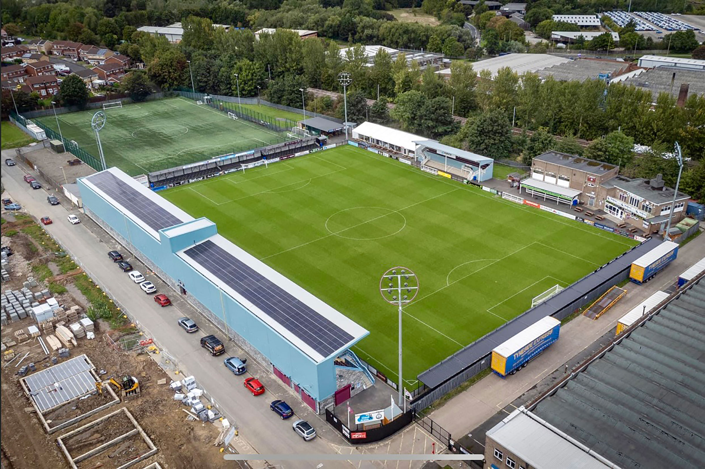South Shields Football Club - Solar PV - Anelec